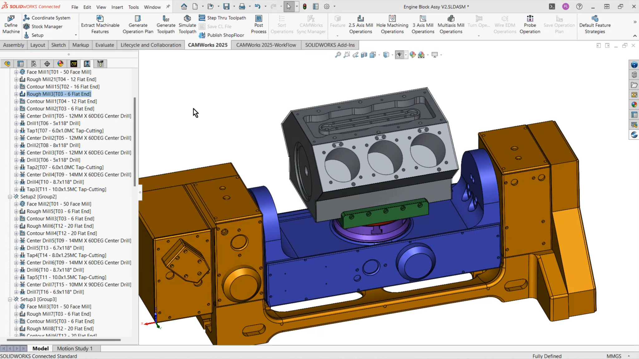 Novosti v SOLIDWORKS CAM 2025 in CAMWorks 2025 - IB-CADDY d.o.o.